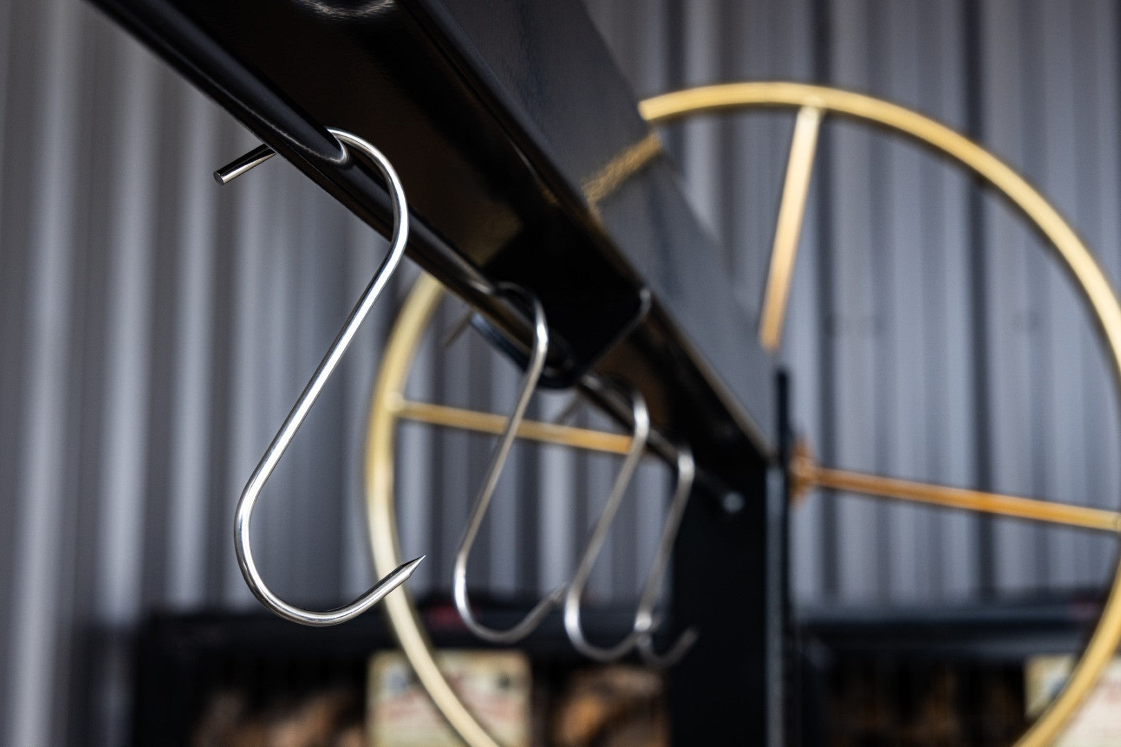 Santa Maria Stainless Steel Hooks (4) – Mill Scale Metalworks