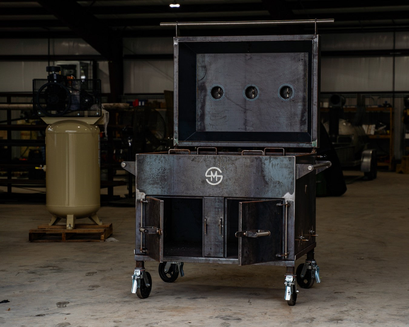 Hot Box | Mill Scale BBQ Smoker Box for Commercial or Backyard – Mill ...