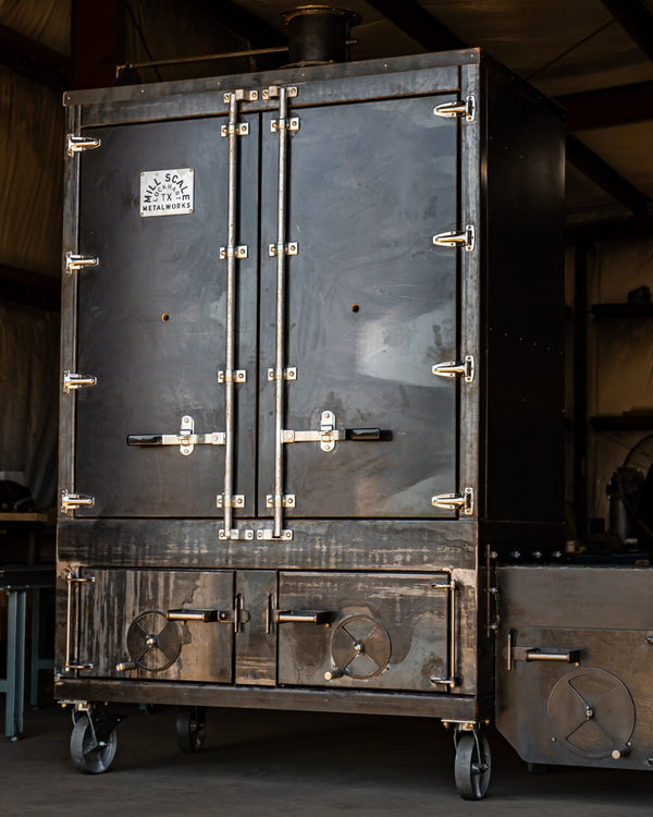 Cabinet Smoker | Mill Scale BBQ Cabinet Smoker for Commercial or ...