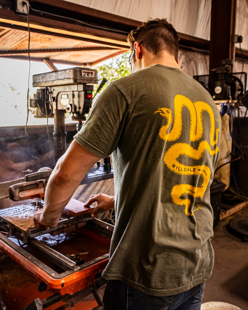 Sage Green Snake T-Shirt