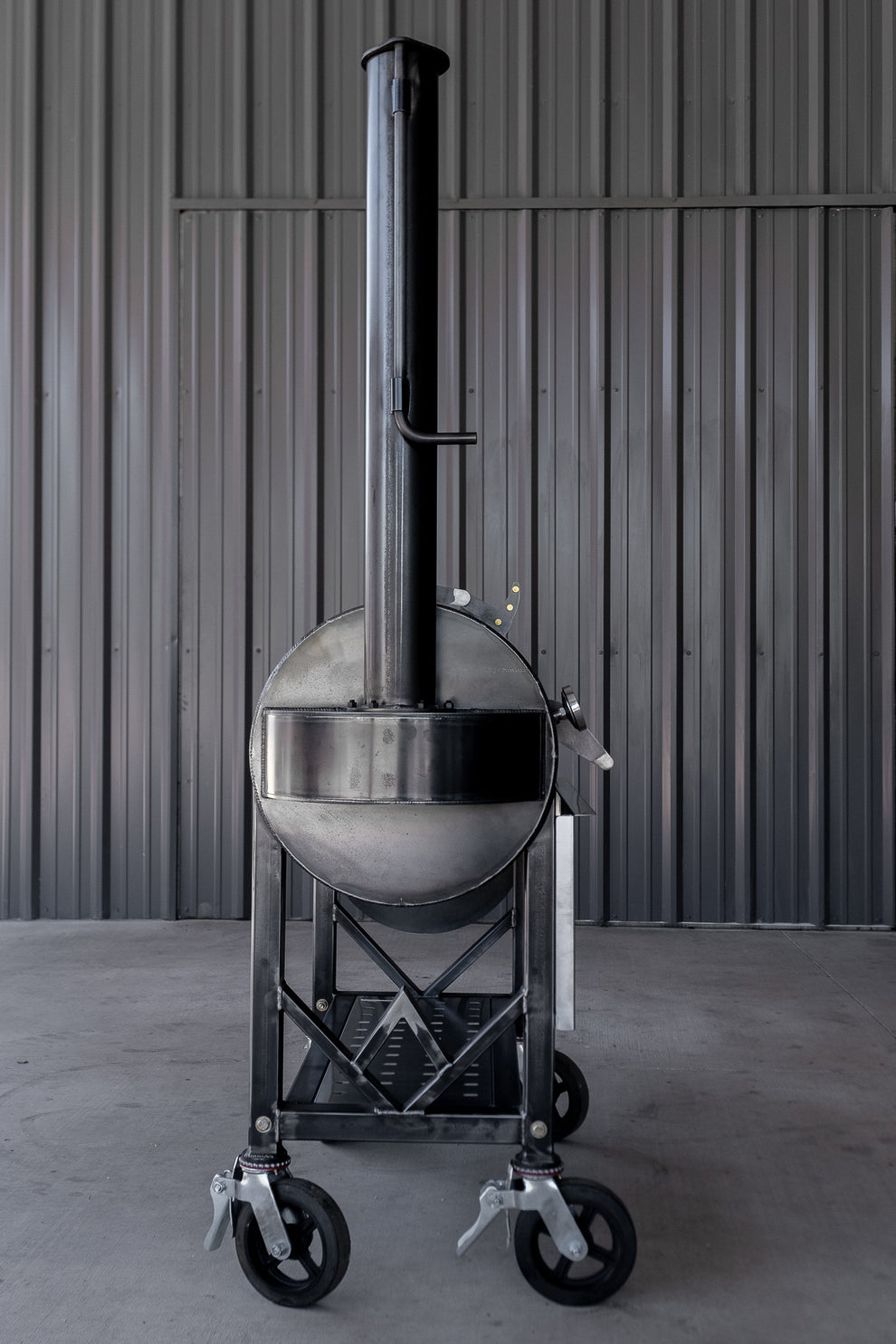 54-Gallon Smoker | Mill Scale Backyard BBQ Smoker for Sale – Mill Scale ...