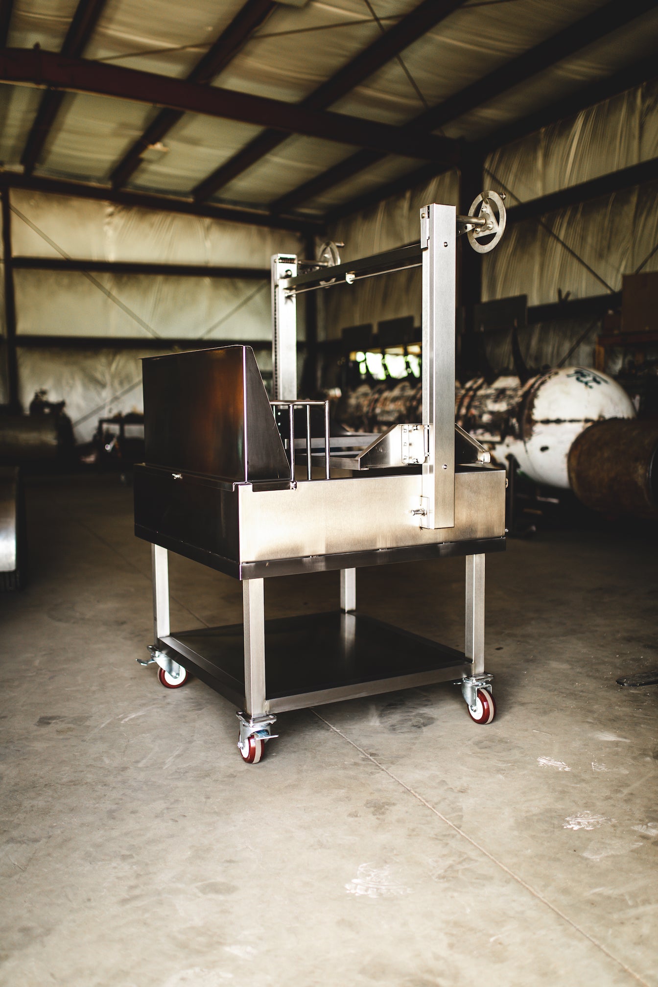 El Jefe | Mill Scale Custom-Built Stainless Steel Grills for Sale ...